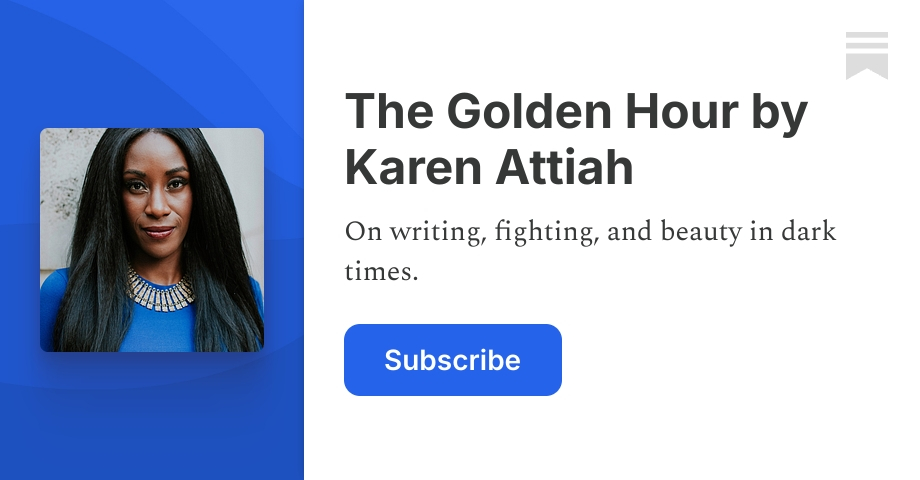 The Golden Hour by Karen Attiah | Substack