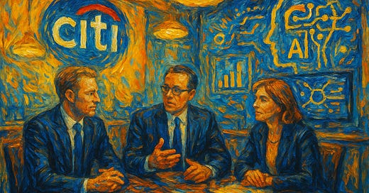 Citigroup's AI Transformation: Strategic Analysis and Competitive ...