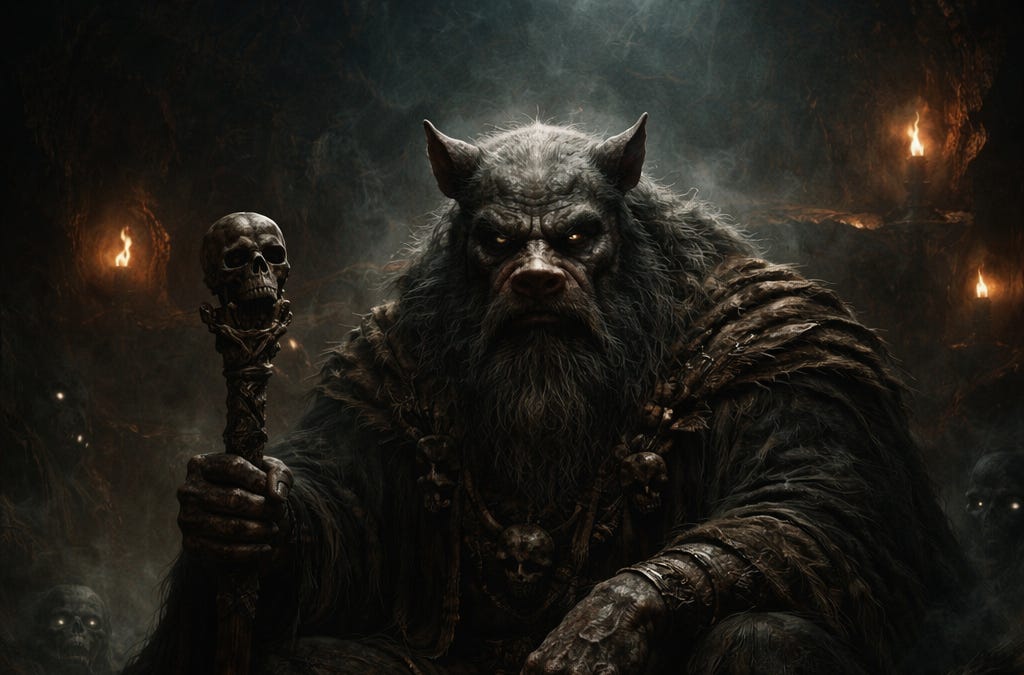 Myth of the Day: Erlik - by Hannibal Hills