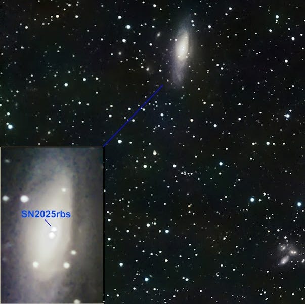 NGC 7331 And A Supernova? - 08 Aug 2025