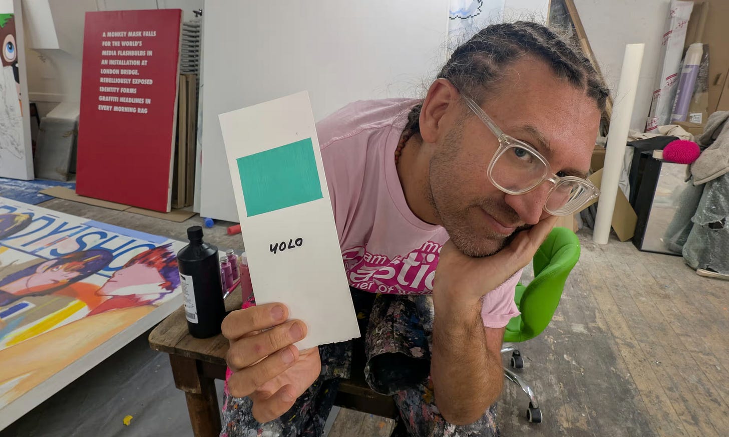 Olo Blue-Green Color New Scientific Discovery