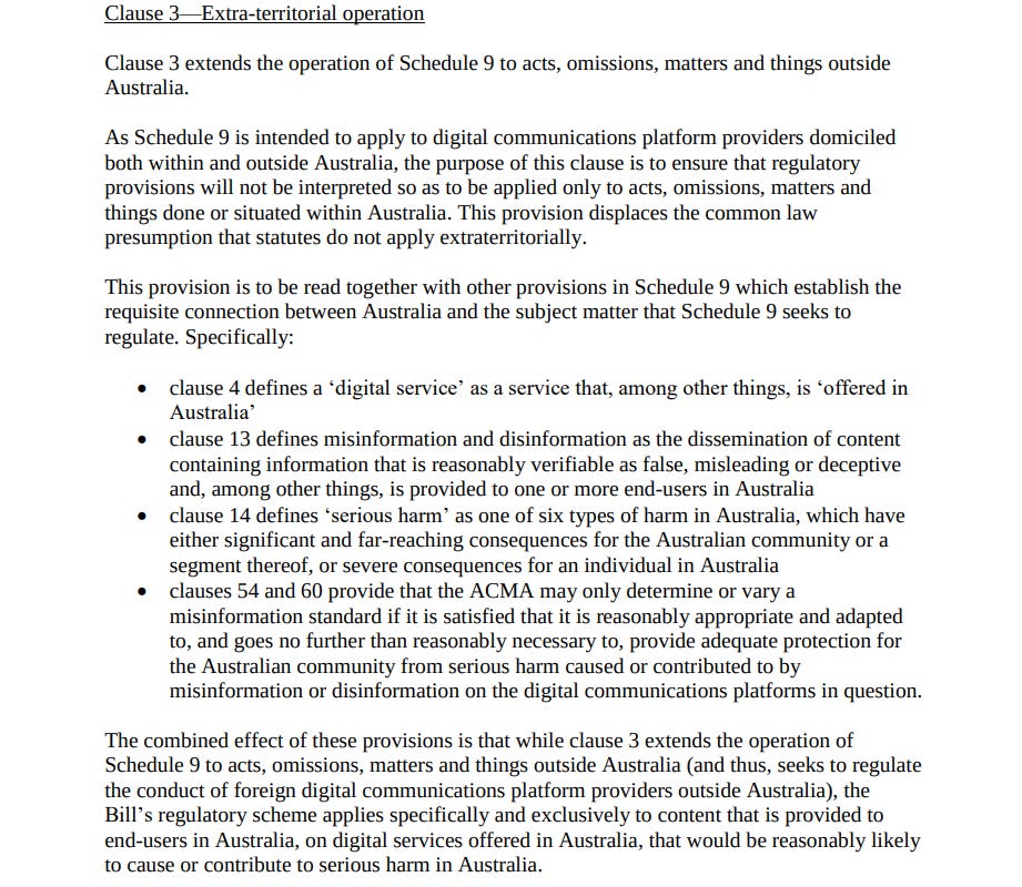 Australian censorship laws set to undermine U.S. First Amendment rights