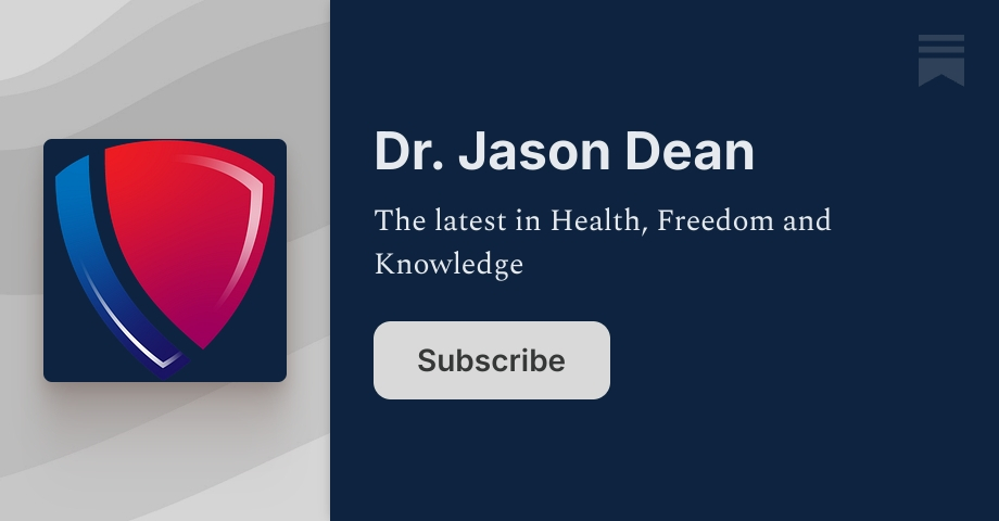 Dr. Jason Dean | Substack