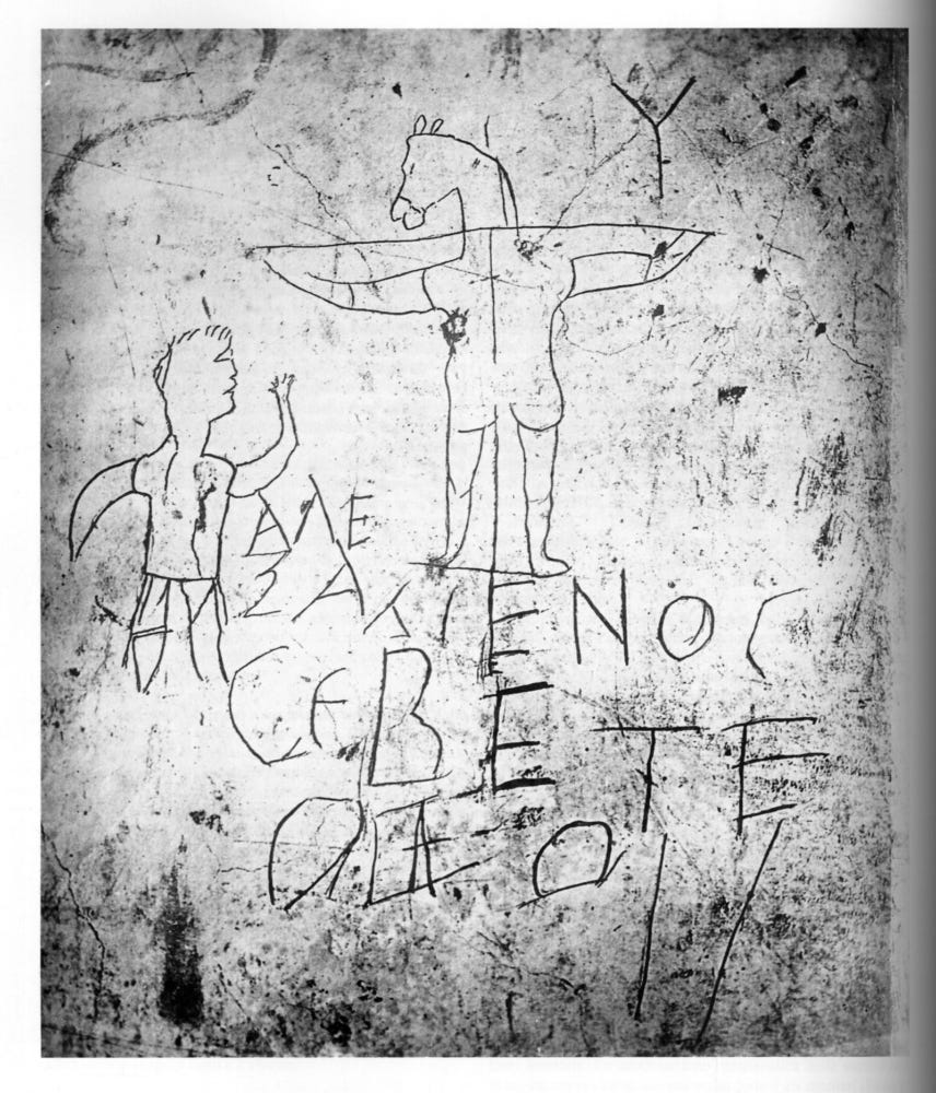 Chapter 1, "Graffito" / Alexamenos