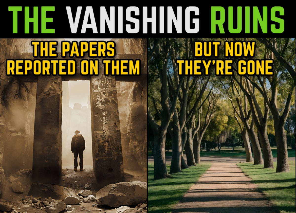 The Vanishing Ruins: Buried Buildings Bigger than Buckingham Palace ...