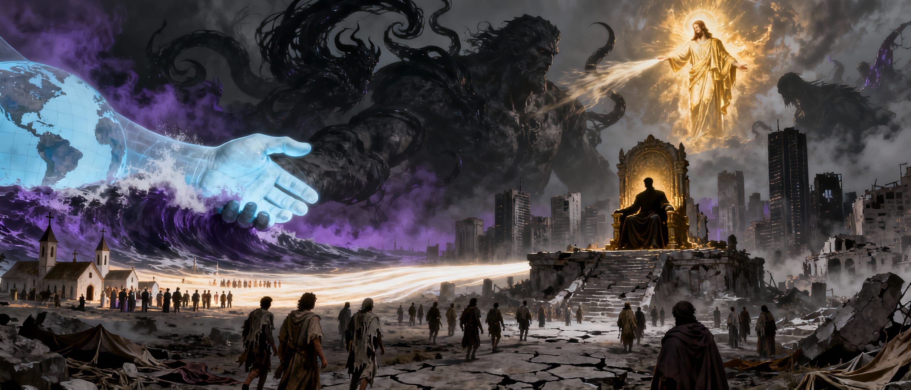 The Falling Away and the Restrainer - by Dale Moreau
