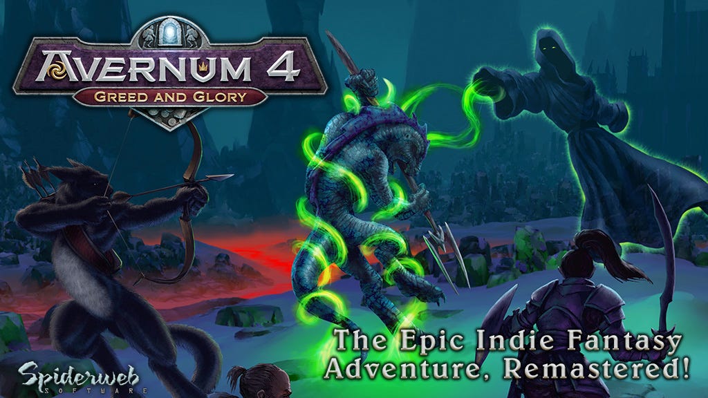 Our Next Game and Kickstarter ... Avernum 4: Greed and Glory!