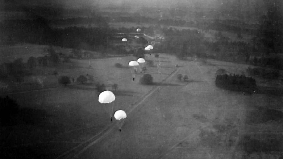 A first Parachute jump - by Martin Cherrett