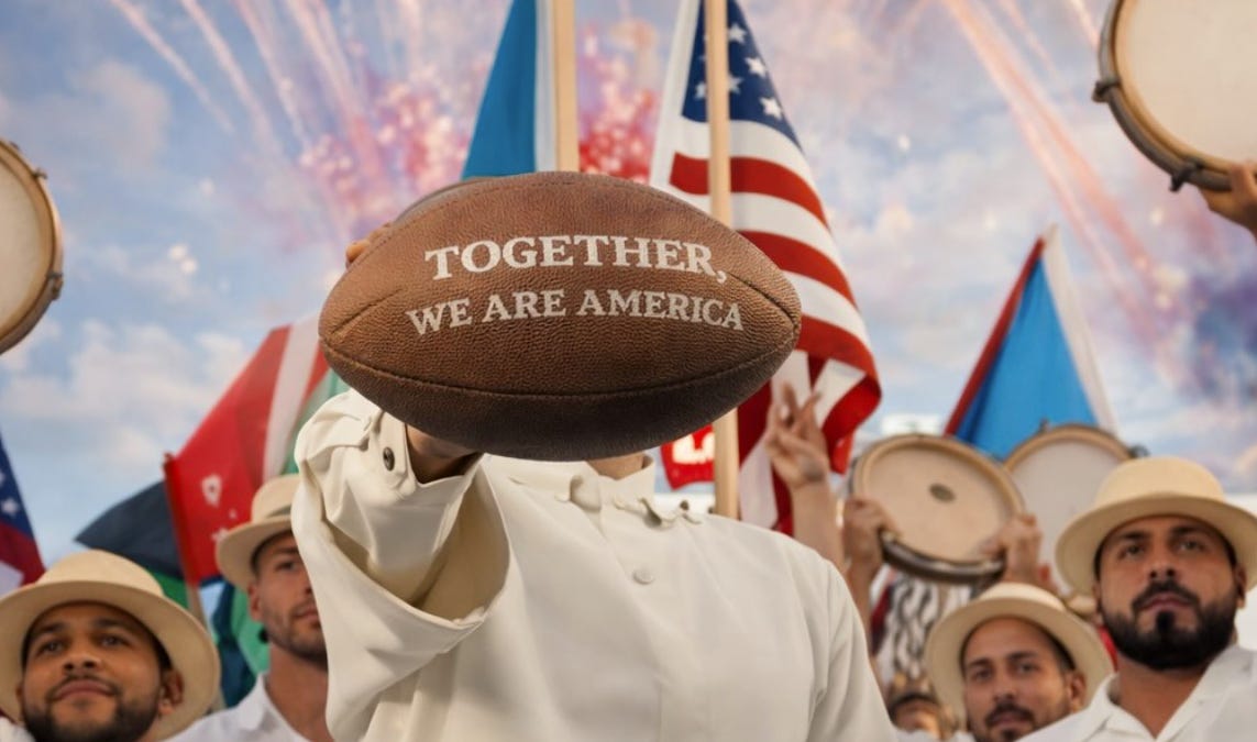 "Together, we're America" - by Roger Senserrich