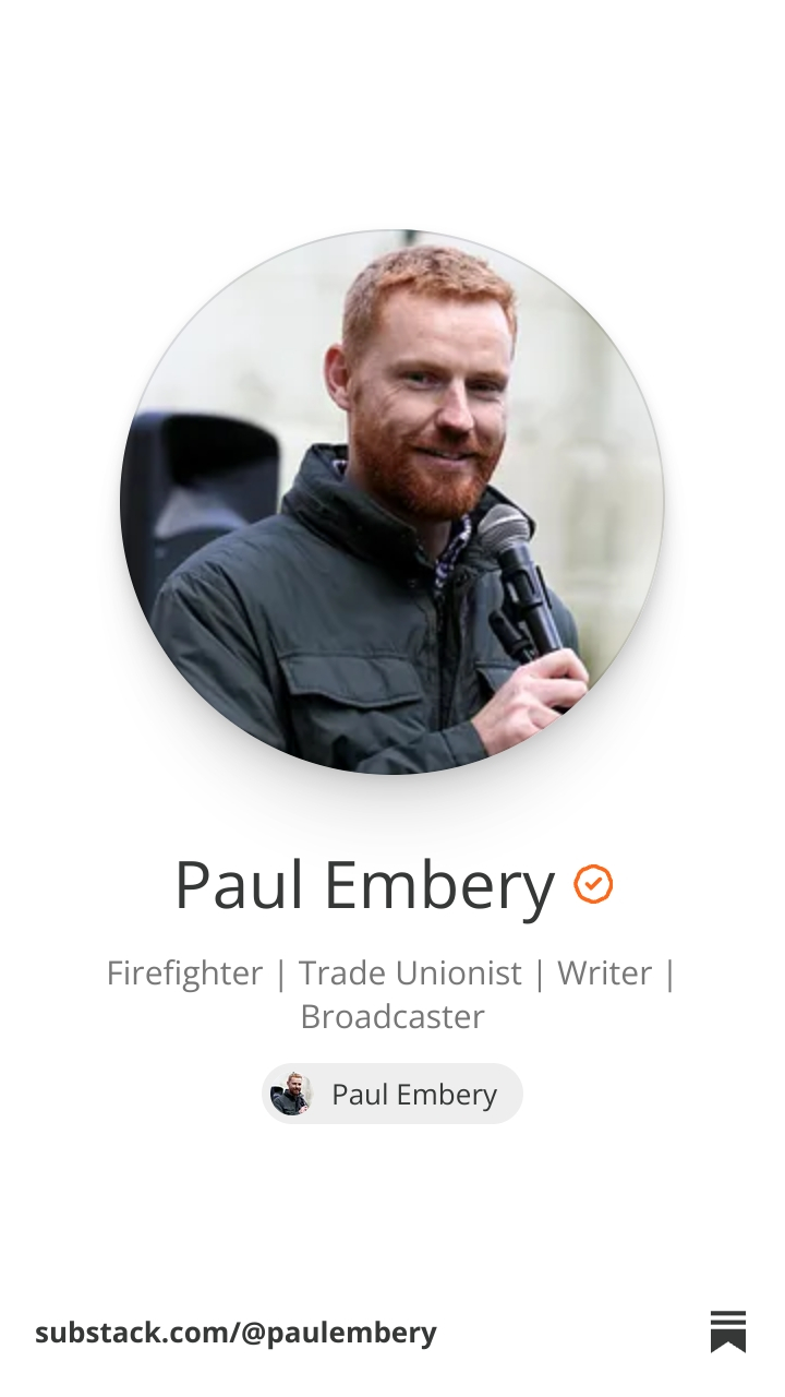 Paul Embery | Substack