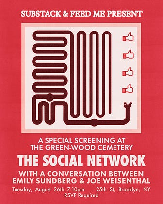 feed me logo substack