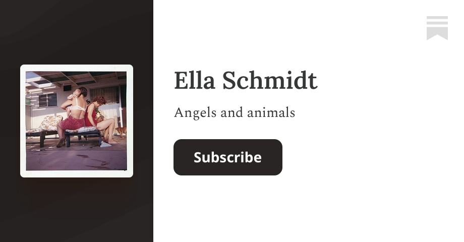 Ella Schmidt | Substack
