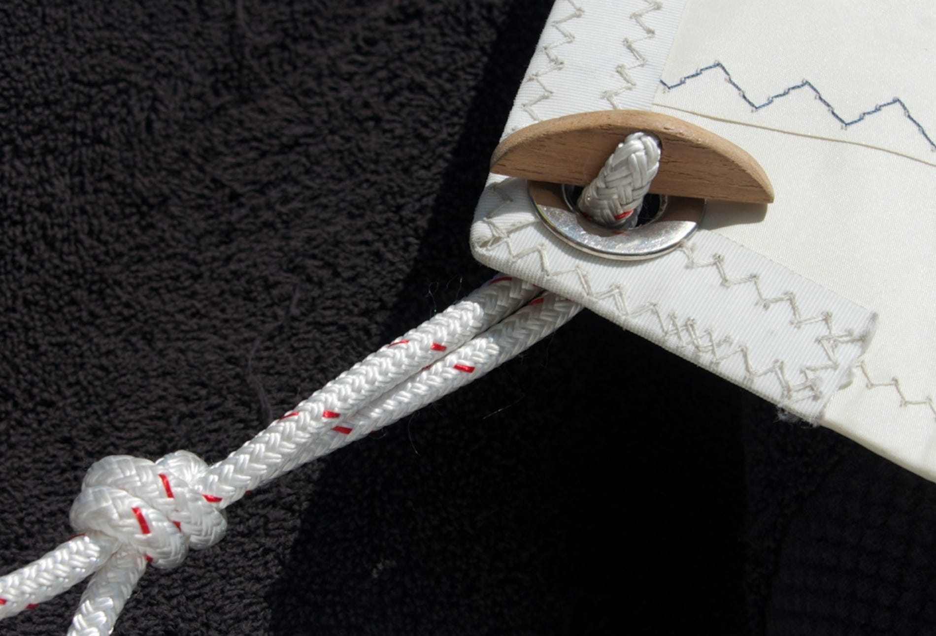 Jib Sheet Toggle - by Joshua Colvin - Small Craft Advisor