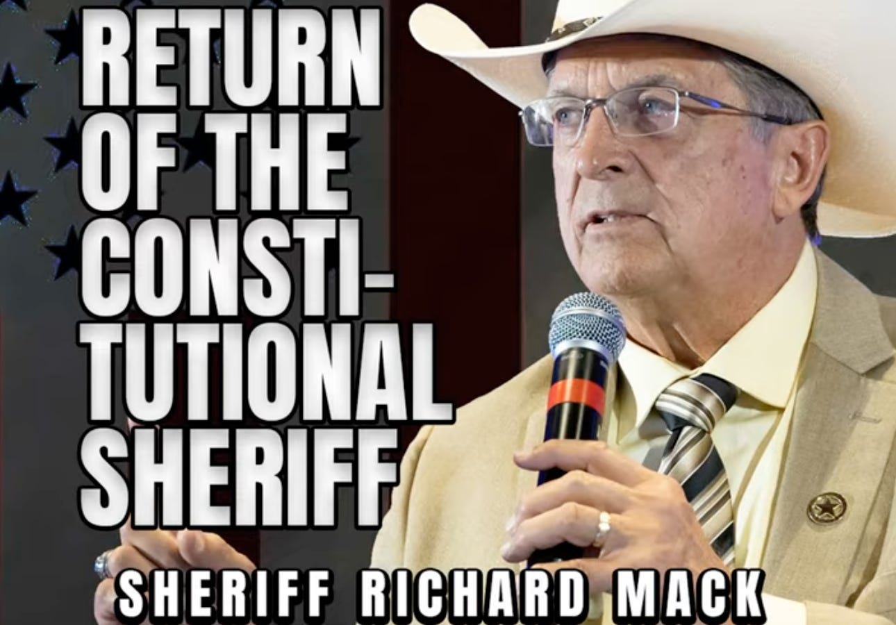 SHERIFF MACK WARNING TO AMERICA - EARTH SHAKING NEWS