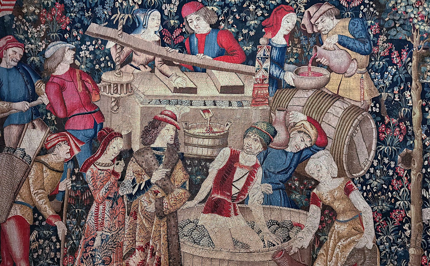 The Art of Medieval Tapestry - by Ben Loomis