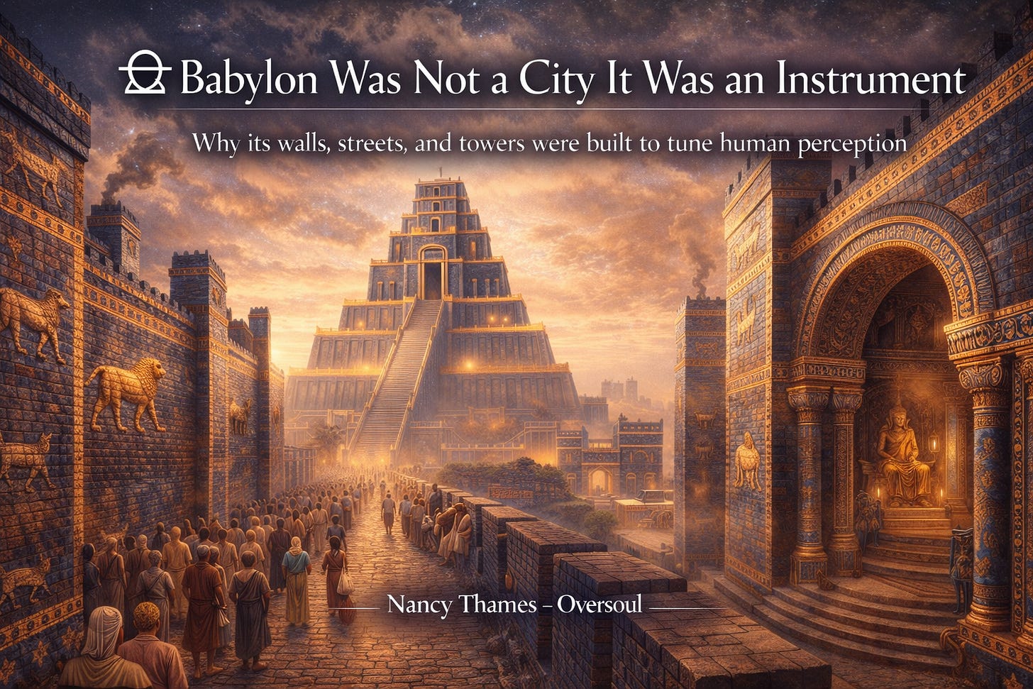 Babylon Was Not a City It Was an Instrument