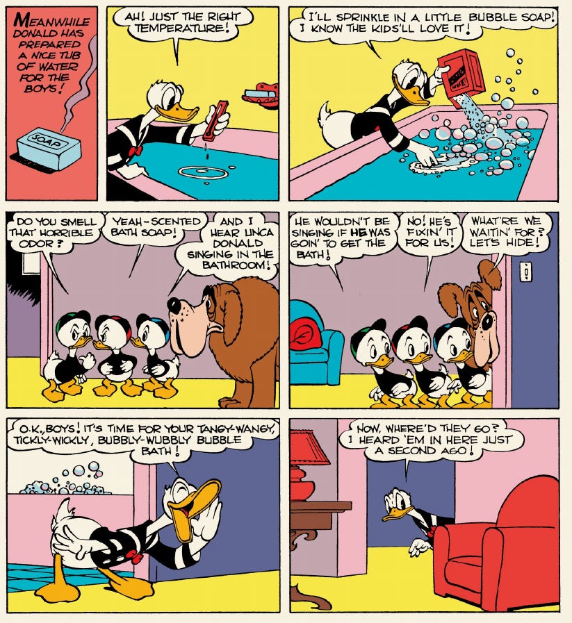 Donald Duck and Parenting: Three Dirty Little Ducks