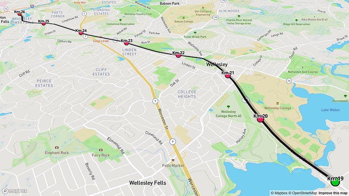 The 2025 Boston Marathon Course Guide - Metric Edition (Kilometers ...