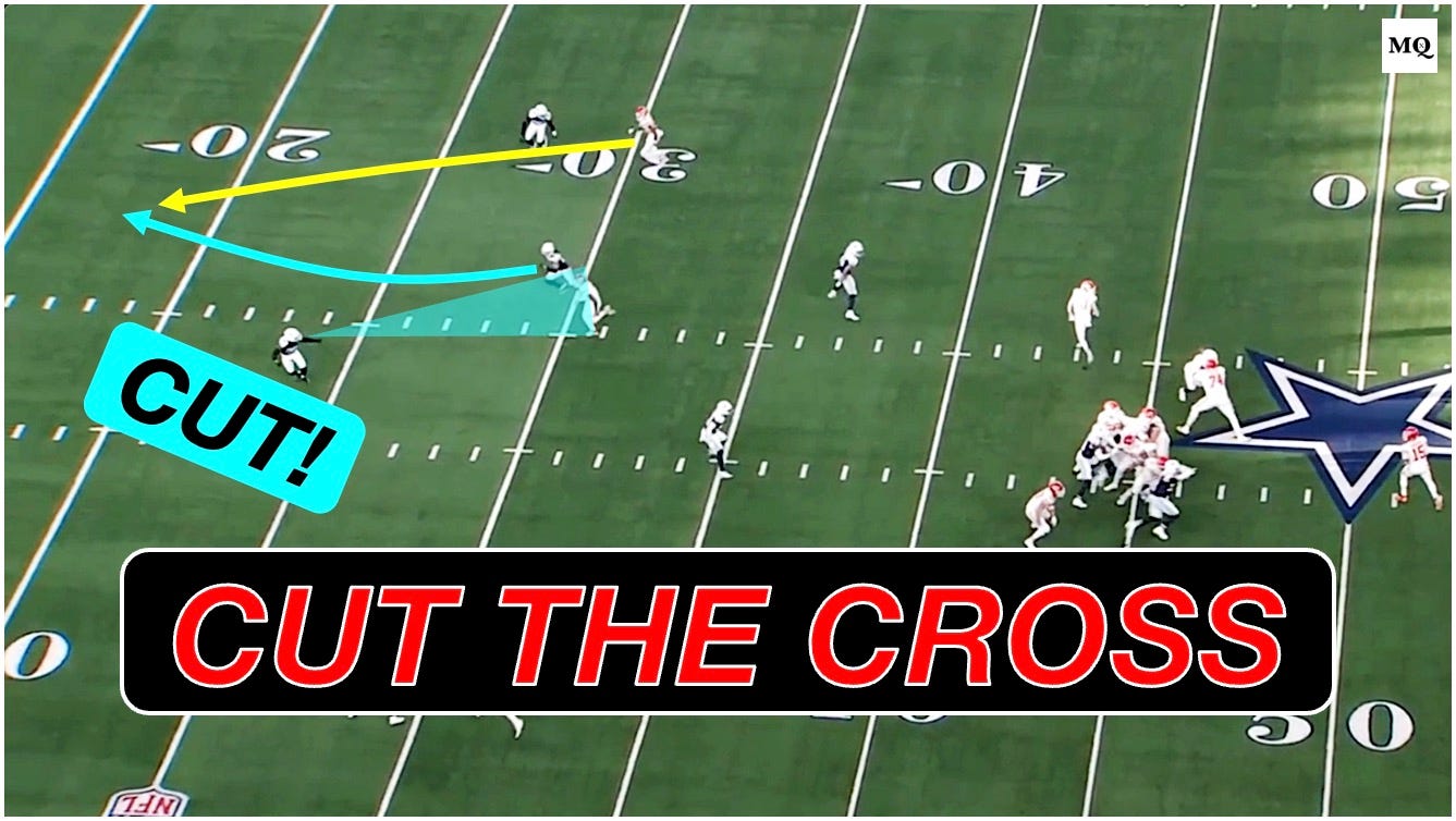 How to Defend Deep Crossers: "Cutting" the Cross in Single-High Coverage