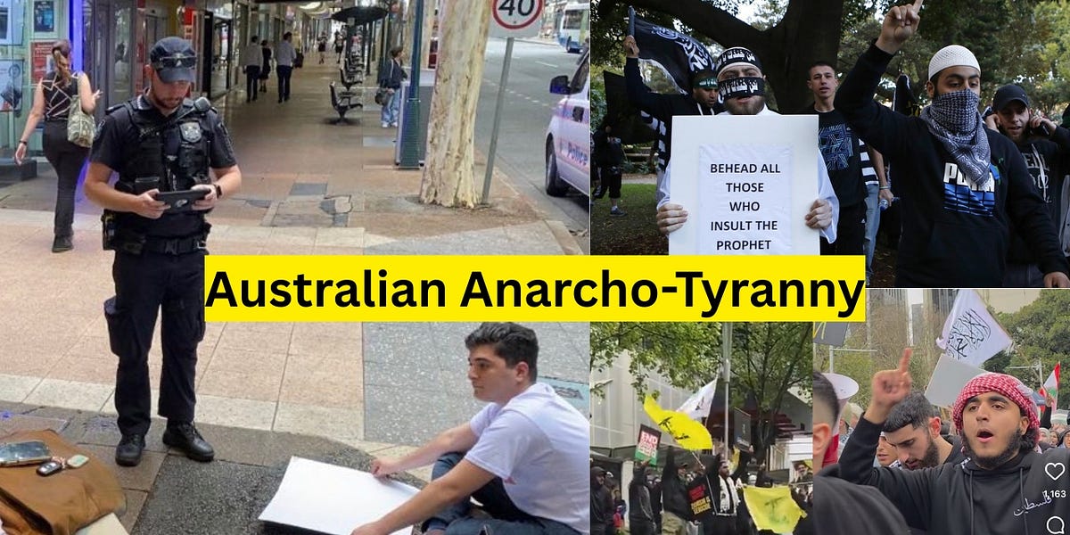 Jail For A Blank Sign? Australian Anarcho-Tyranny