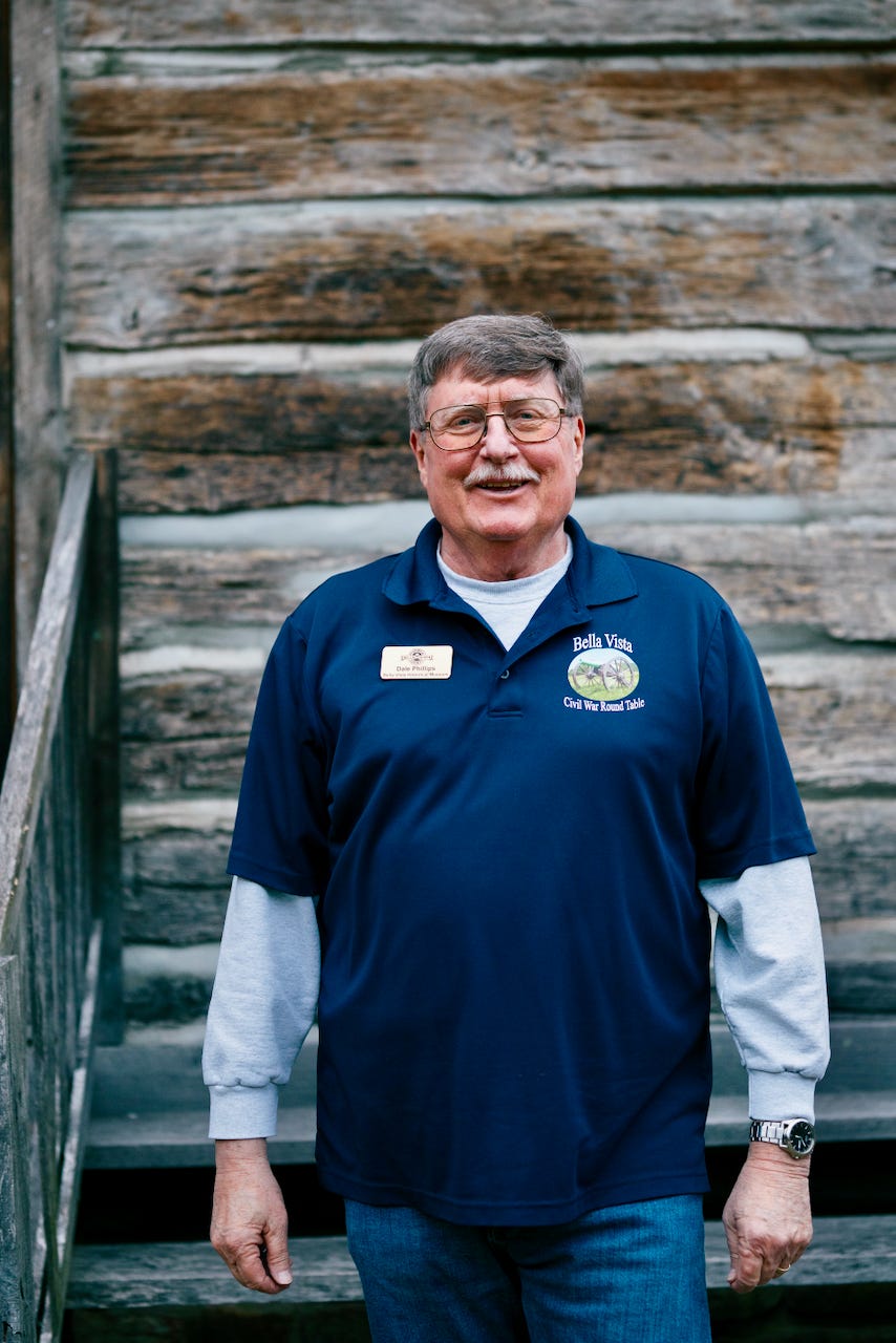 the civil war with Dale Phillips. - by Mike Rusch