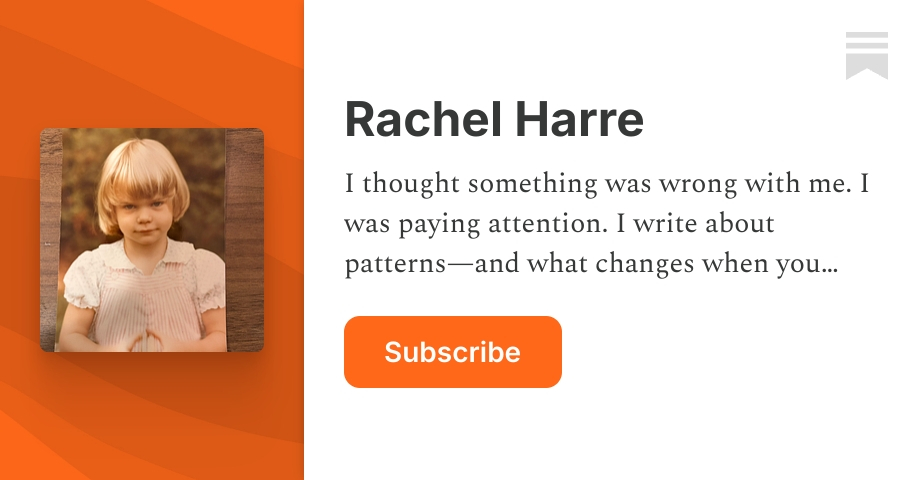 Rachel Harre | Substack