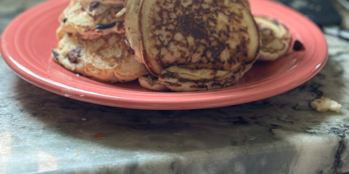 Sunday Morning Pancakes - by Emily Zanotti