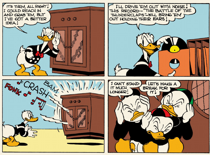 Donald Duck and Parenting: Three Dirty Little Ducks