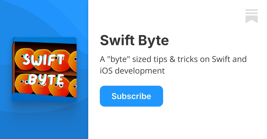 Swift Byte | Faiz Mokhtar | Substack