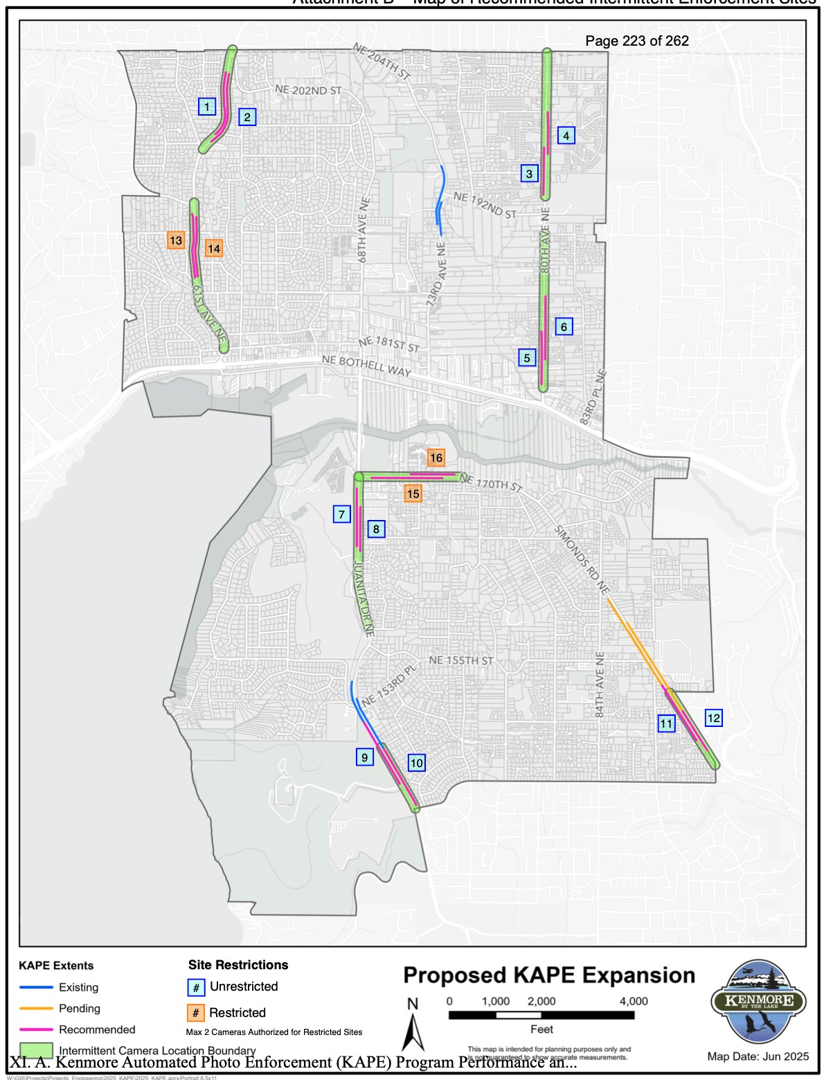 Kenmore will get mobile traffic safety cameras