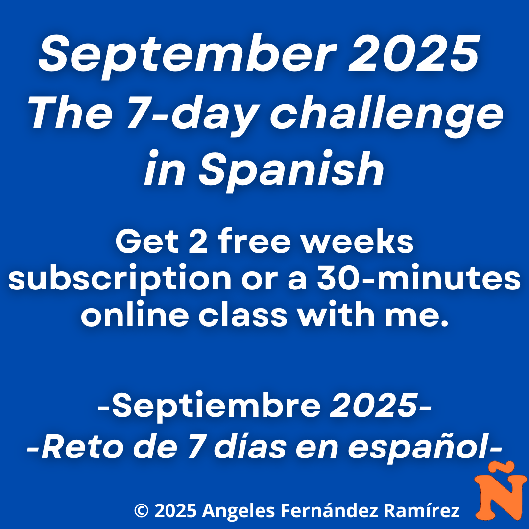 September 2025 - Spanish Language Challenge. (All levels)