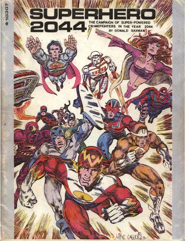 Superhero 2044 -- A Look Back at the First Published Superhero ...
