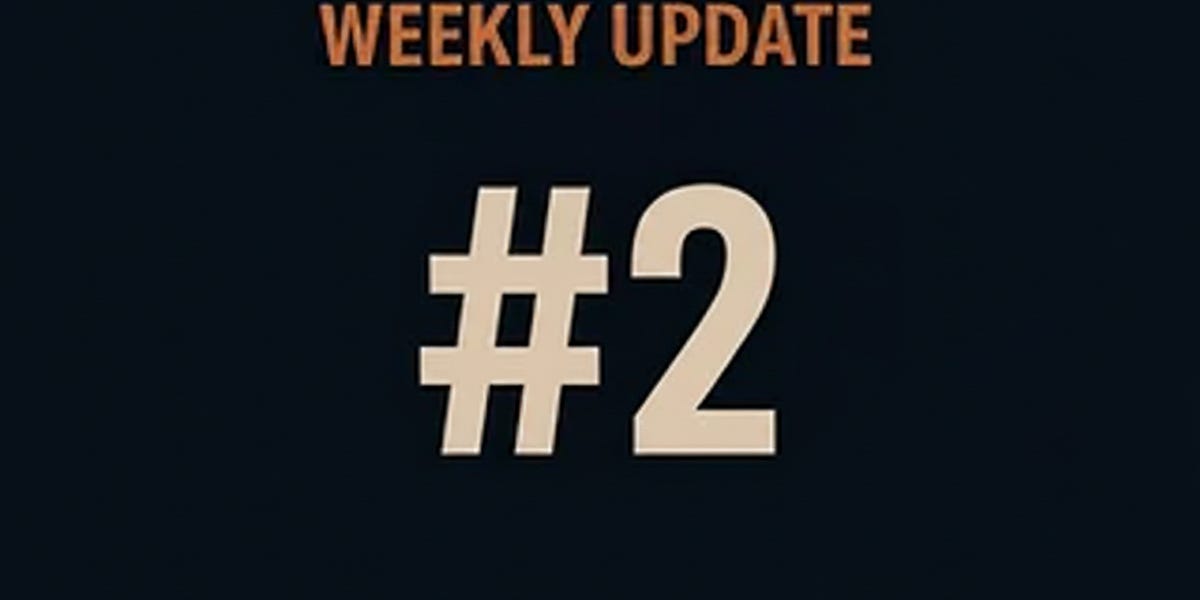 Weekly Update #2 - Week Ending Dec 14, 2025