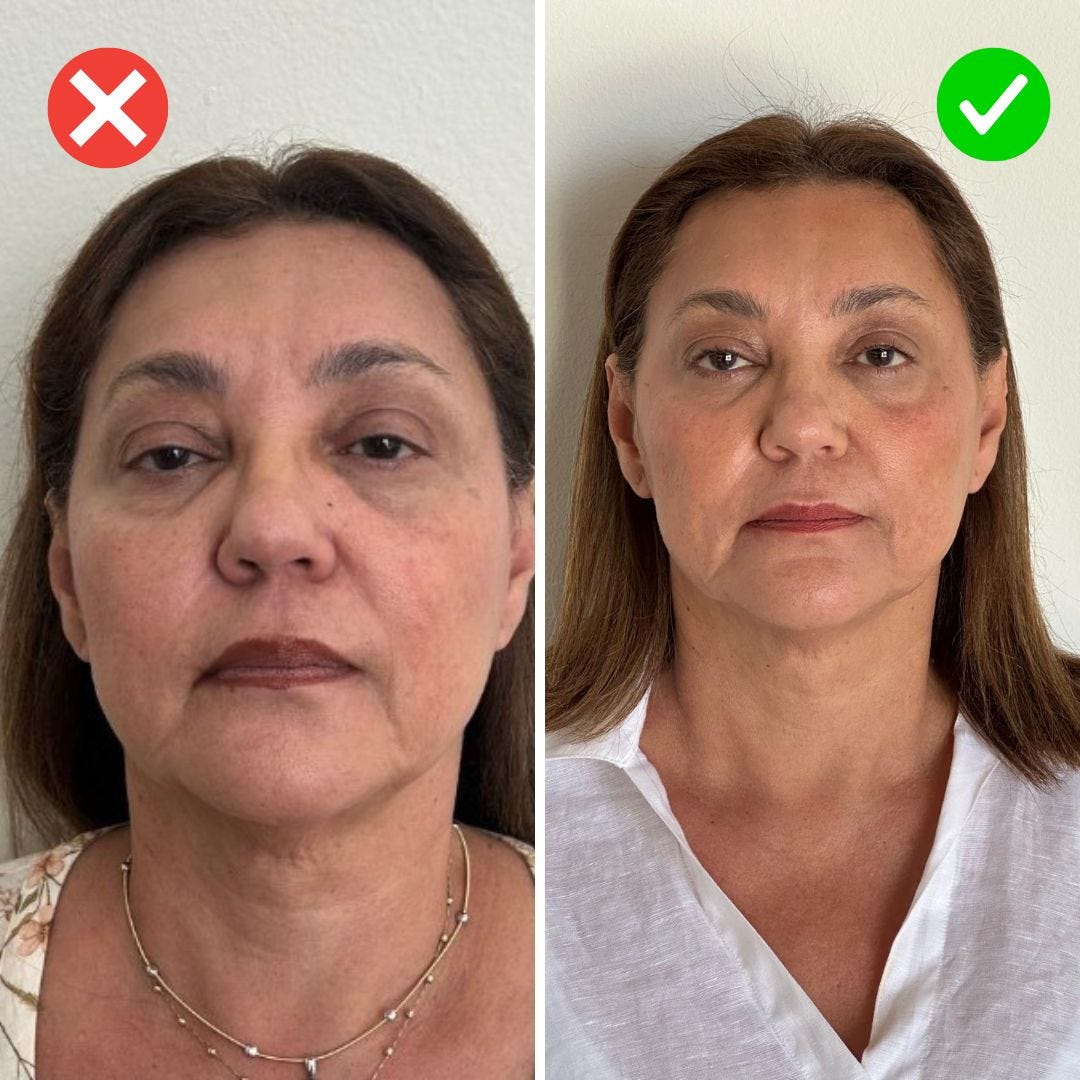 She didn’t recognize herself in this photo. Here’s how I fixed it