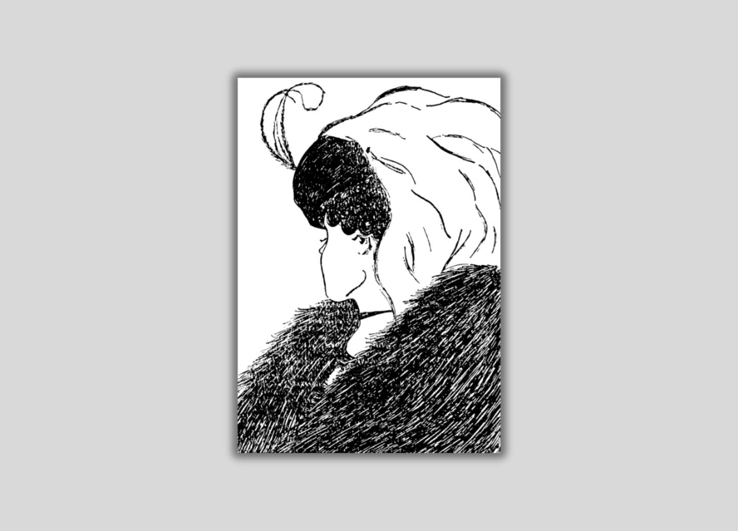 The Old Woman Young Woman Illusion - by David Webb