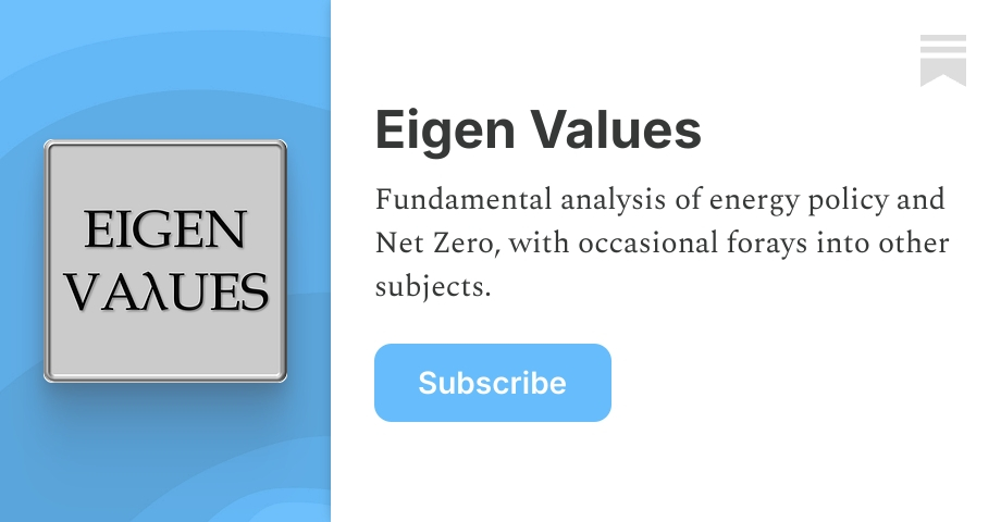 Eigen Values | David Turver | Substack