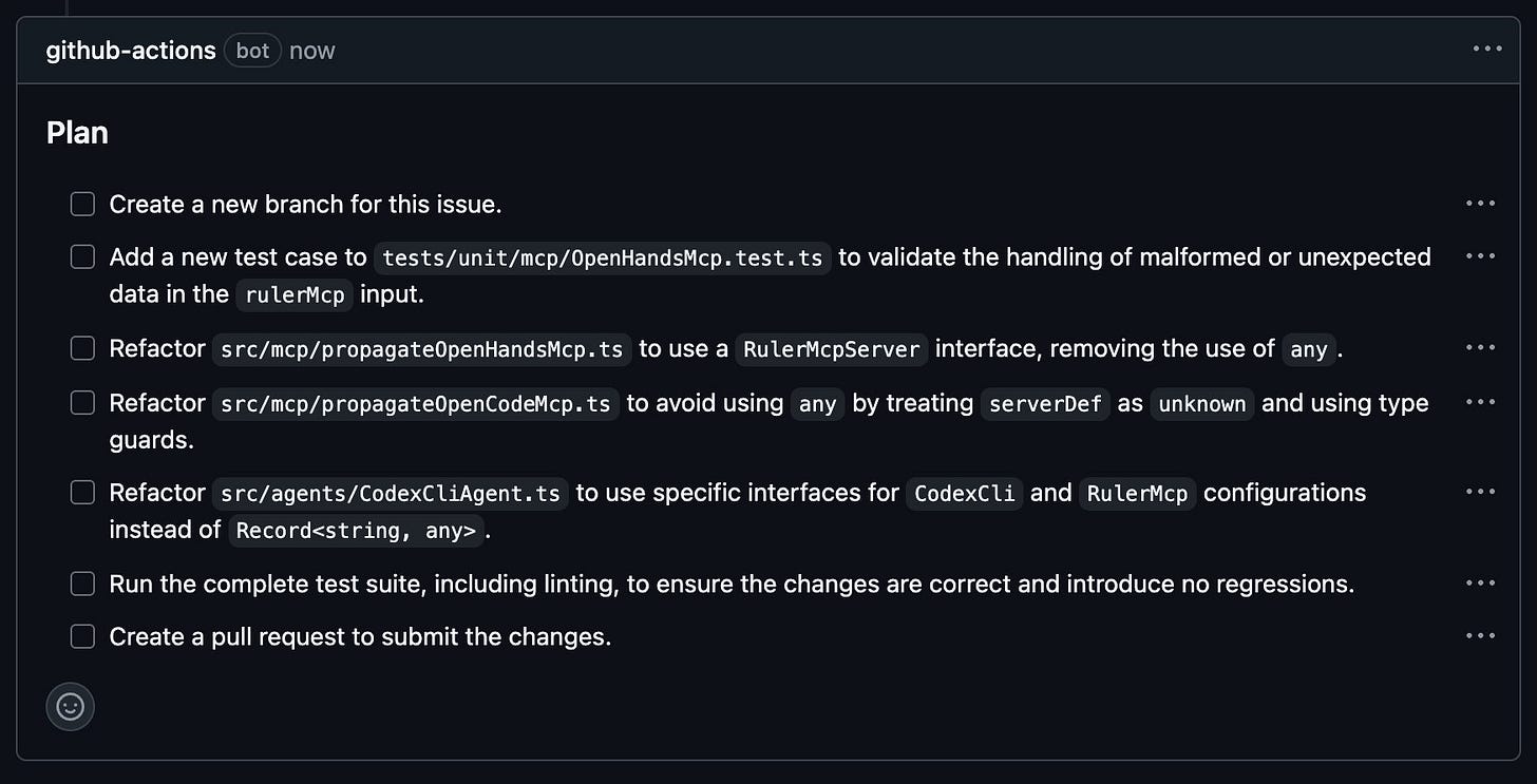 Asynchronous CLI Agents in GitHub Actions