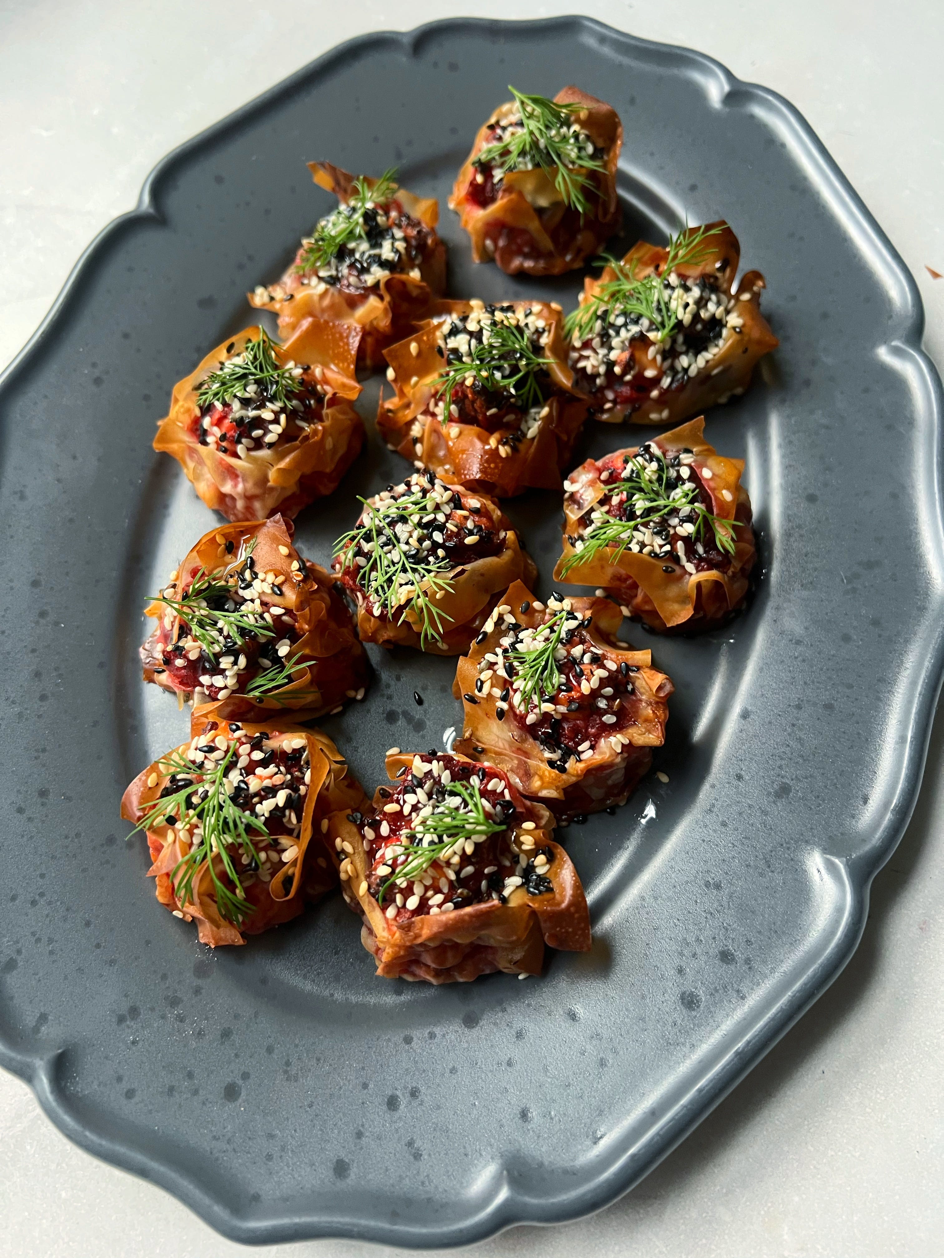 The canapé issue - by Beth Adamson - Borough Chef Weekly