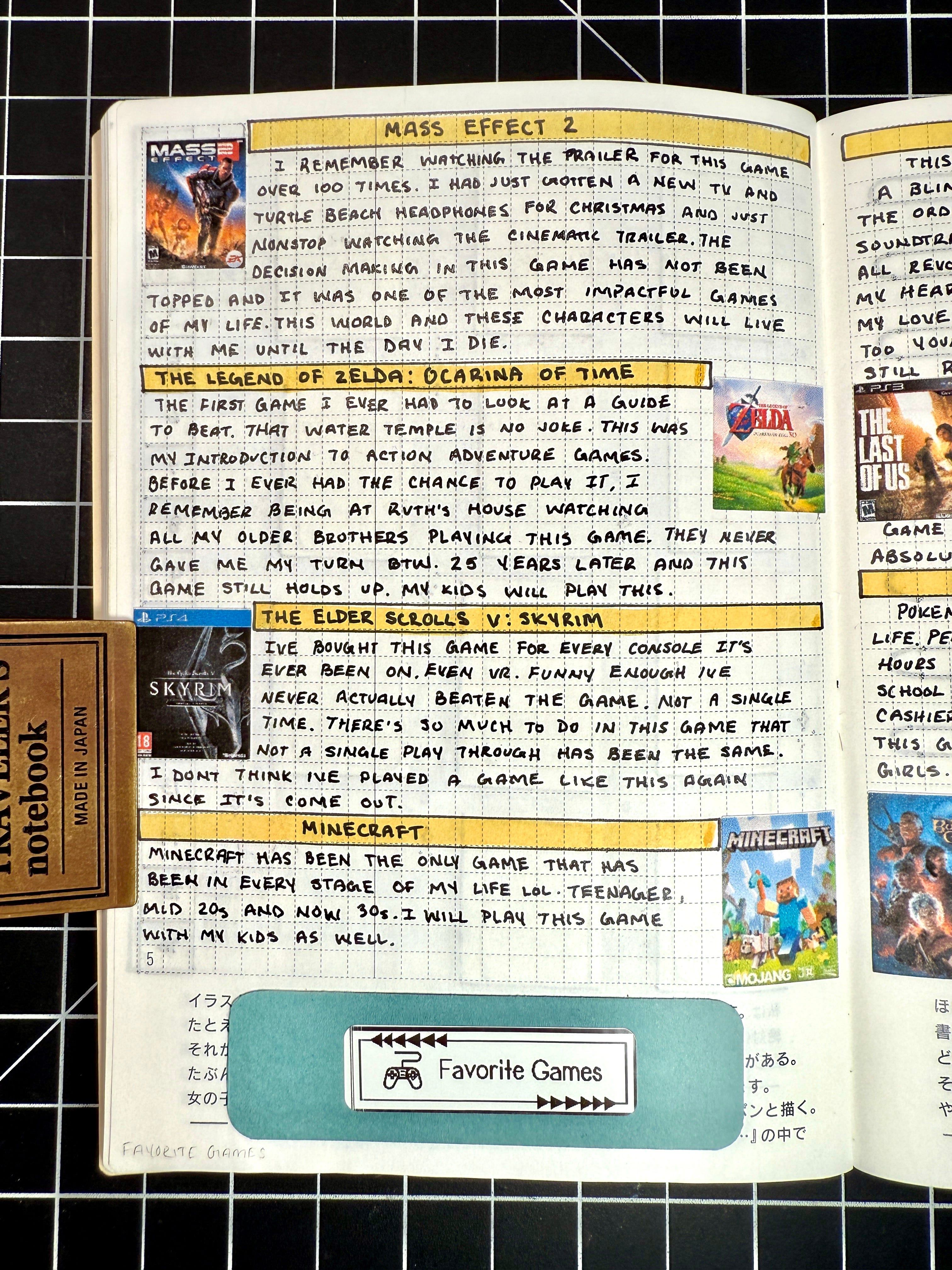 How To Journal About Your Video Games - by Bryant Del Toro