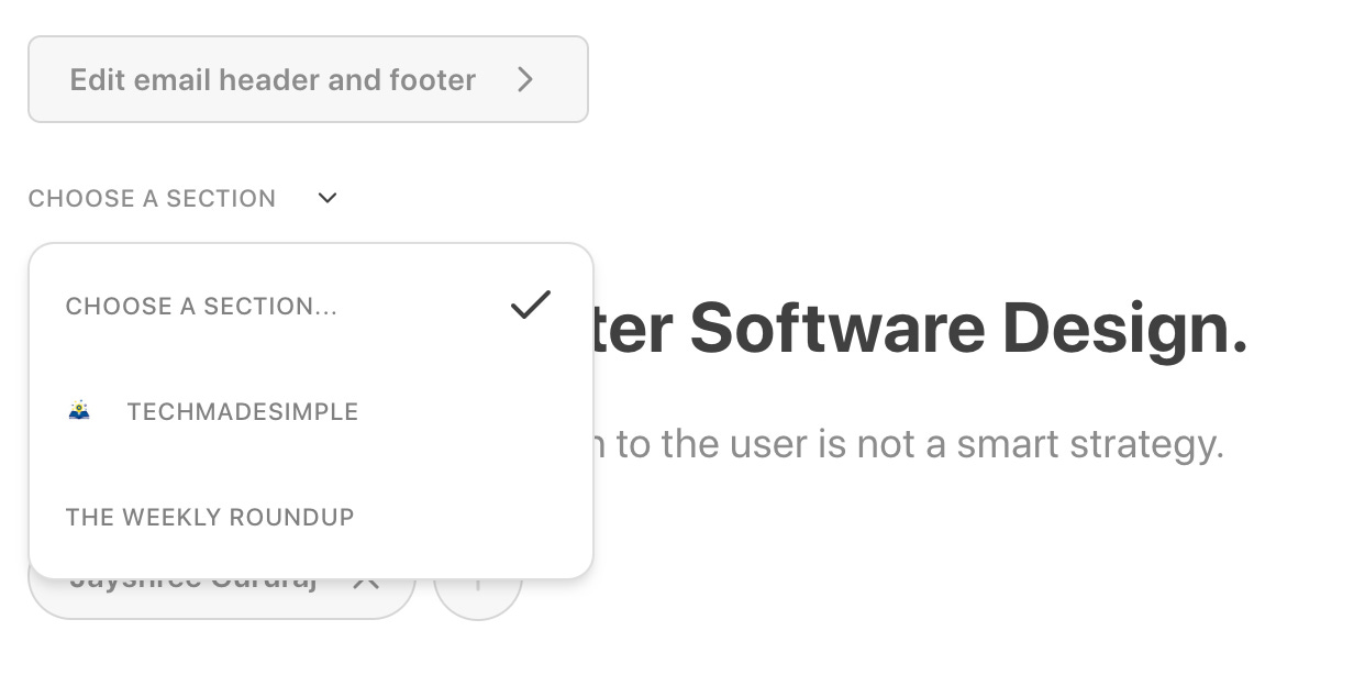 Organizing Your Content On Substack - by Jayshree Gururaj