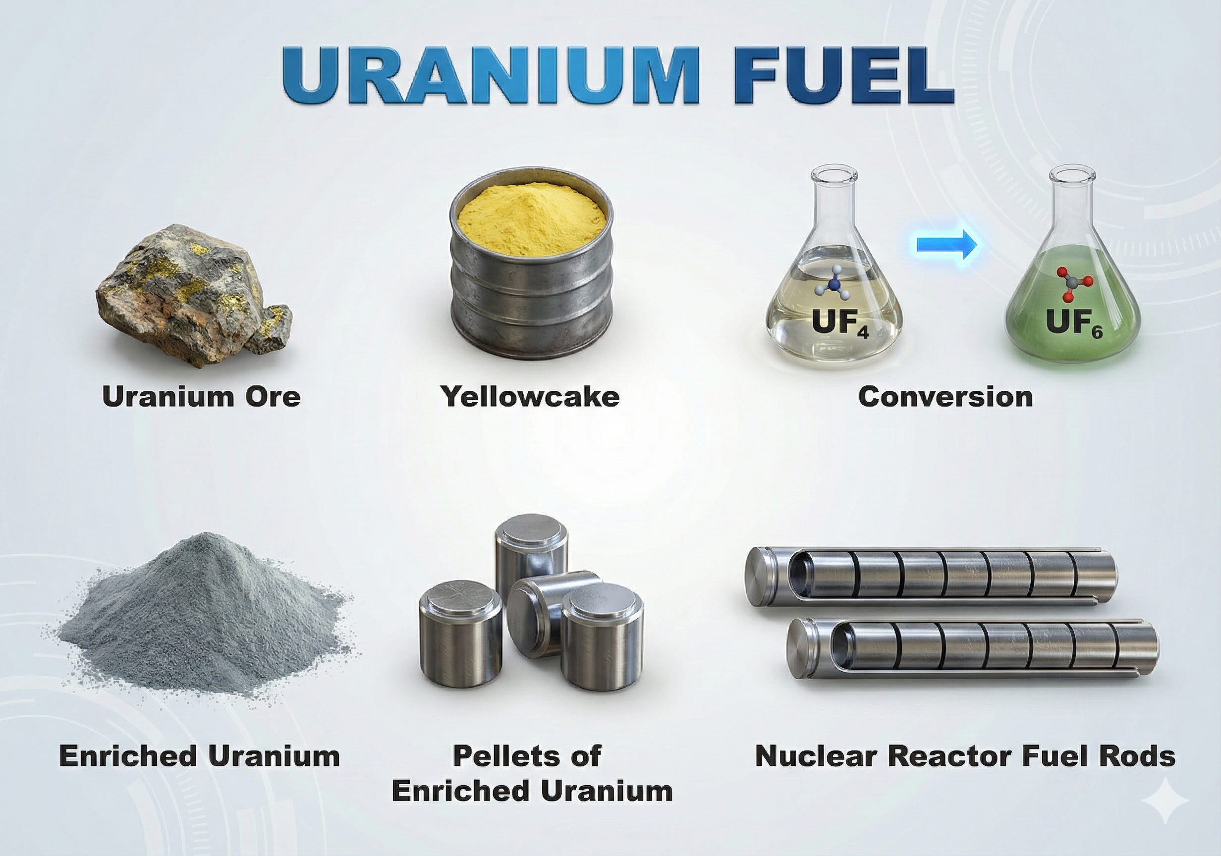 ⚛️ The Nuclear Fuel Cycle: A Map for the "Atomic Renaissance"