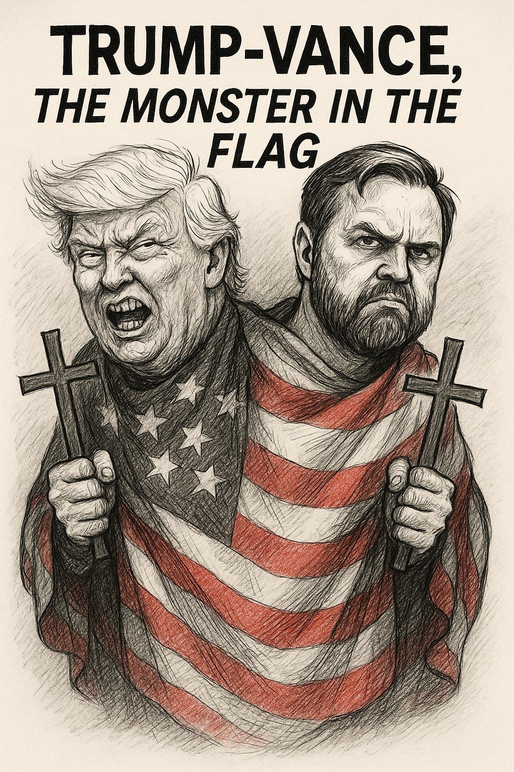 Trump–Vance: The Monster in the Flag - Joyce Strong