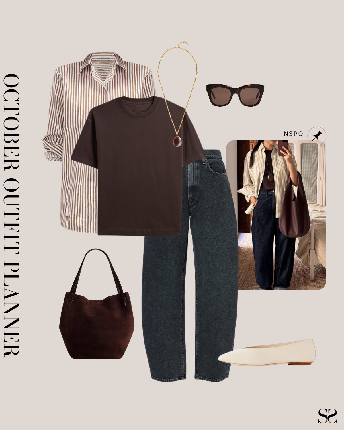October Outfit Planner - by Sarah Hancock