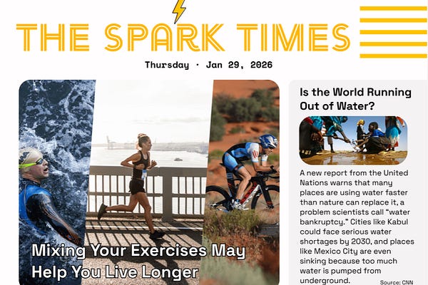 The Spark Times Inc.: Daily News for Kids | Substack