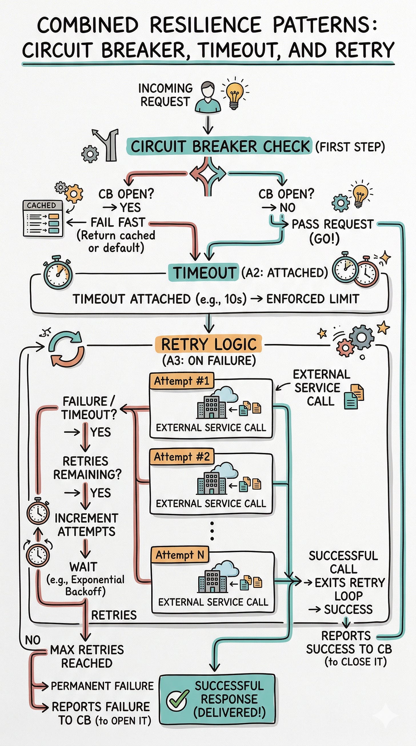 A Beginner’s Guide to Retry, Circuit Breaker, and Timeout Patterns
