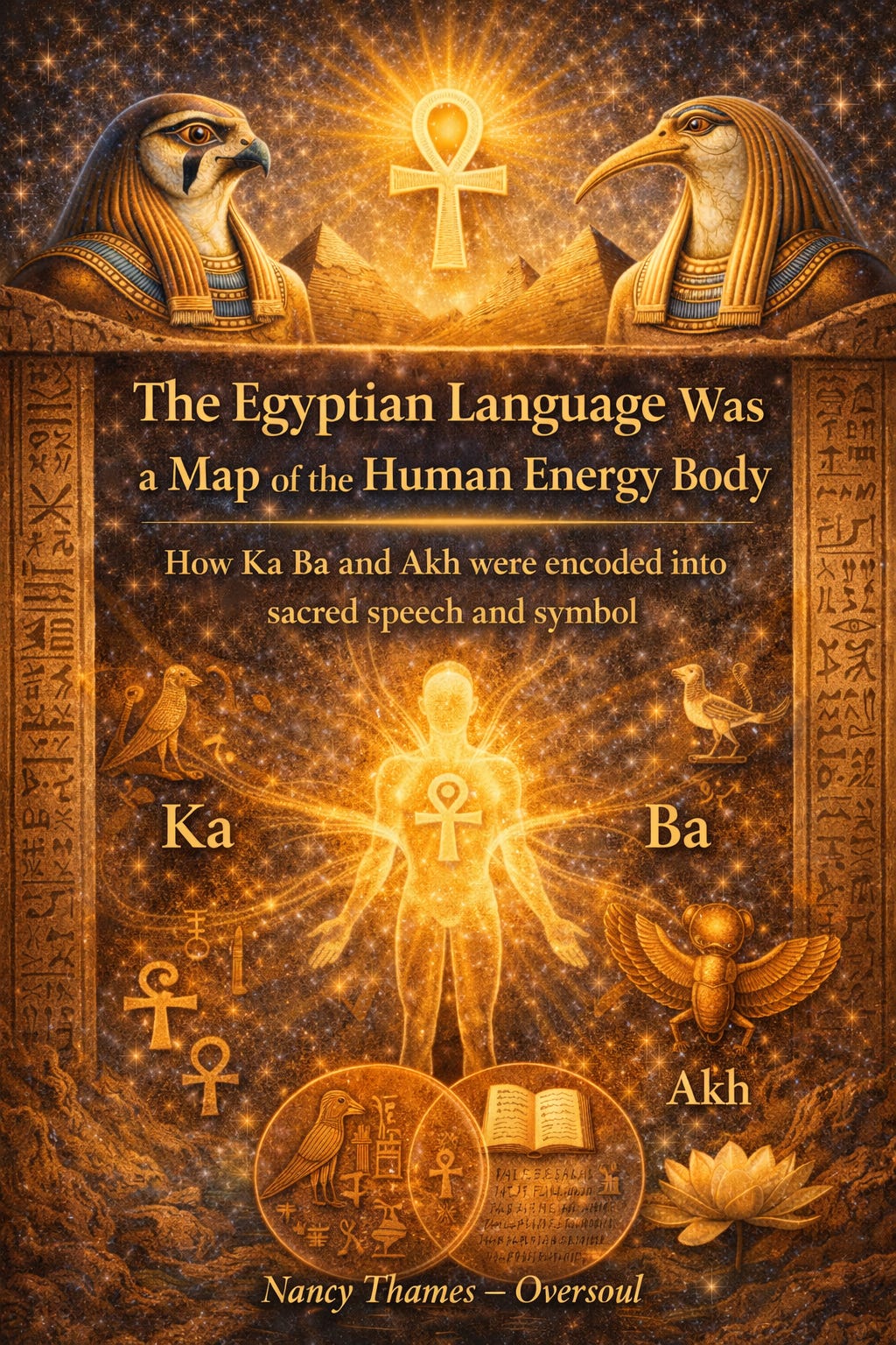The Egyptian Language Was a Map of the Human Energy Body