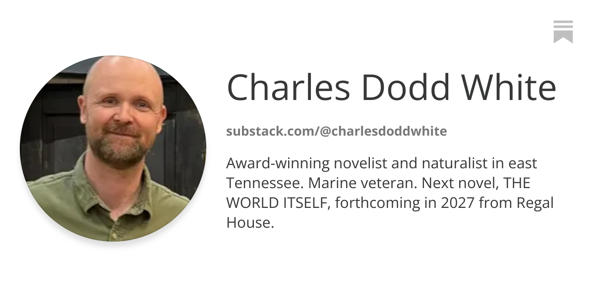 Charles Dodd White | Substack