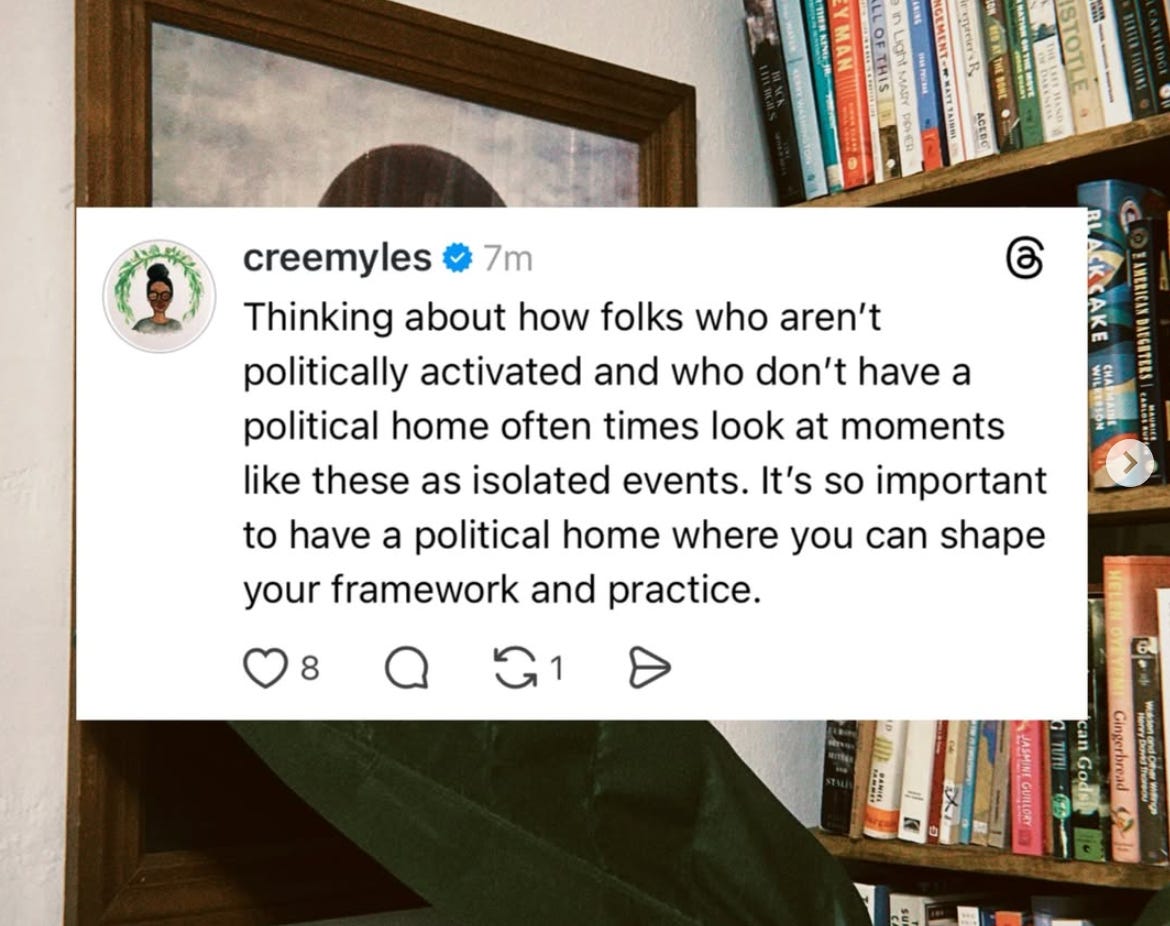 Show & Tell: ICE ain't shit. - by Traci Thomas - Unstacked