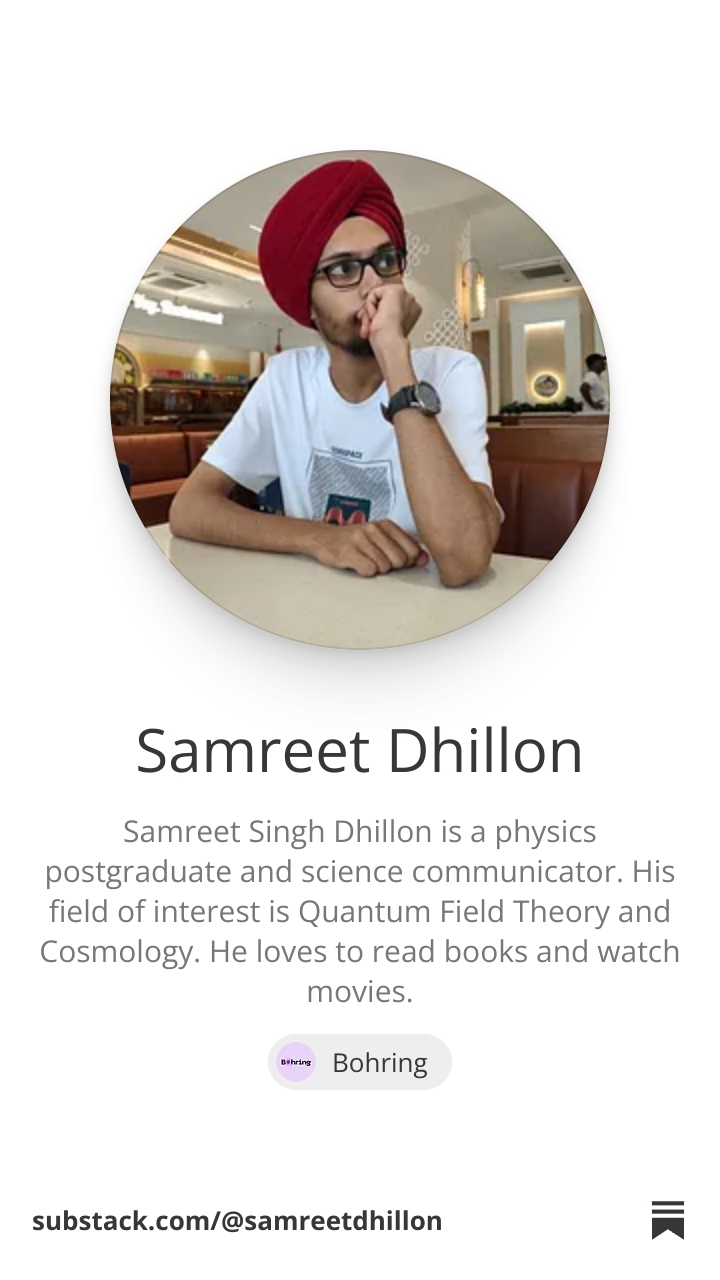 Samreet Dhillon | Substack