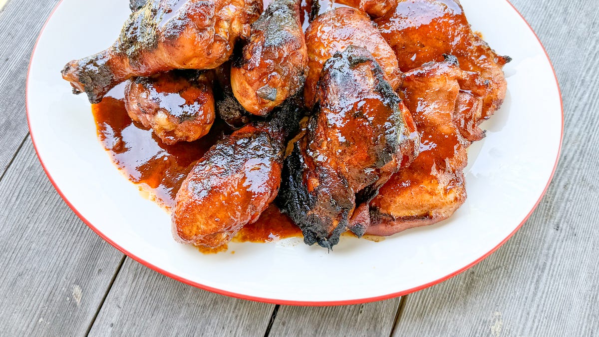 cookout chicken + mexican corn - by Caroline Chambers